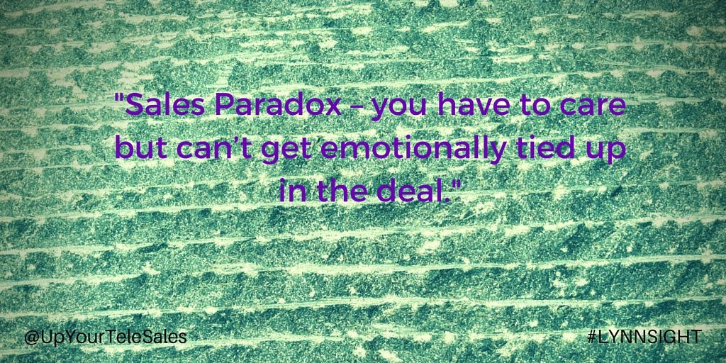 The Sales Paradox | UpYourTelesales