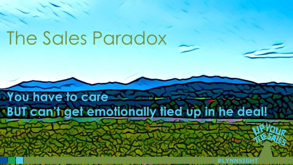 The Sales Paradox | UpYourTelesales