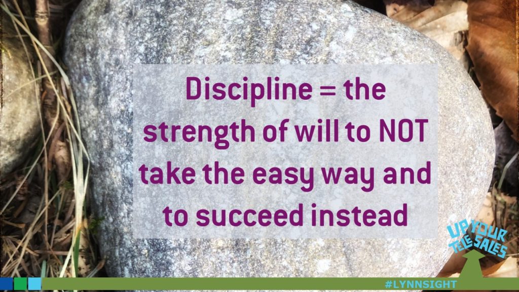 Self-Discipline: do you have enough? | UpYourTelesales